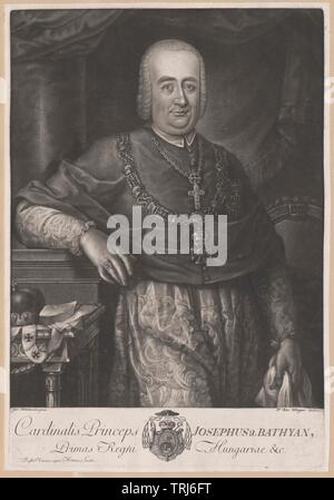 Batthyany of Nemet-Ujvar, Joseph count, prince-bishop of Hungary and ...
