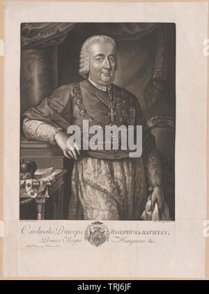 Batthyany of Nemet-Ujvar, Joseph count, prince-bishop of Hungary and ...
