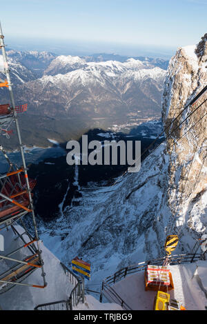 Germany’s most beautiful ski resort, Zugspitze glacier ski resort ...