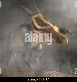 3D Rendering Dinosaur Einiosaurus on White Stock Photo - Alamy