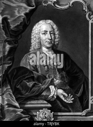 Daniel Bernoulli, Swiss Mathematician Stock Photo: 135088477 - Alamy