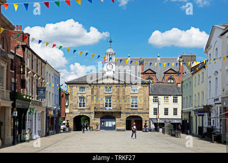 The Town Hall, Pontefract, West Yorkshire, England UK Stock Photo - Alamy