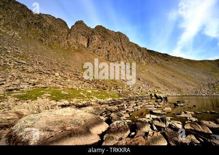 Goats Water and the start of Torver Beck Stock Photo - Alamy