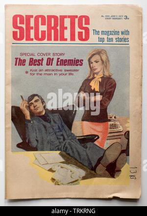 1970s Secrets Magazine Stock Photo - Alamy