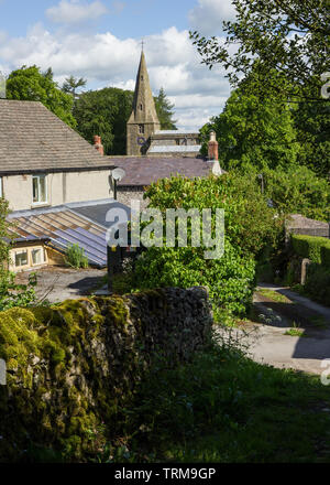 Taddington Village, Derbyshire UK Stock Photo - Alamy
