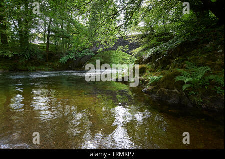 Clappersgate Bridge over the River Brathay by Ambleside Stock Photo - Alamy