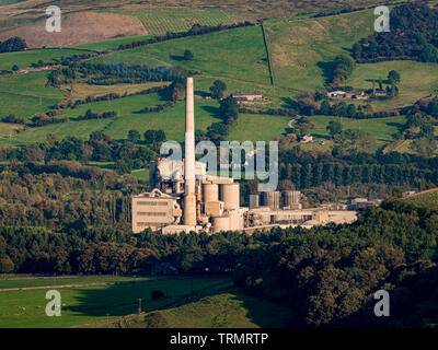 Hope cement works, Hope Valley, Peak District, Derbyshire, England ...