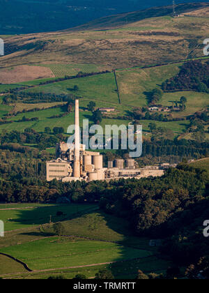 Hope cement works, Hope Valley, Peak District, Derbyshire, England ...