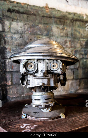 Repurposed art sculptures by Joe Rush at Vinegar Yard, London, UK Stock ...