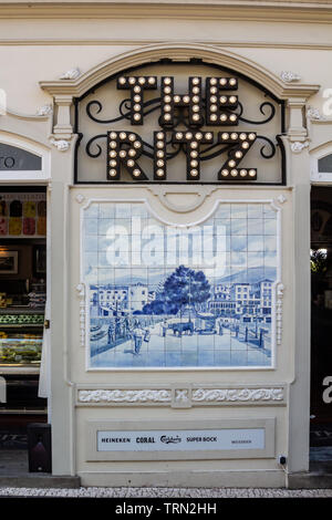 The Ritz Hotel and Restaurant, Funchal, Madeira, Portugal, Europe Stock ...