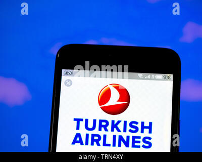 In this photo illustration, the logo of Turkish holding company Fiba ...