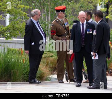 AIREWAS, ENGLAND. 01 JUNE 2019: Current Provost Marshall Brigadier Dave ...
