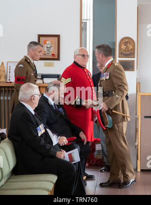 AIREWAS, ENGLAND. 01 JUNE 2019: Current Provost Marshall Brigadier Dave ...