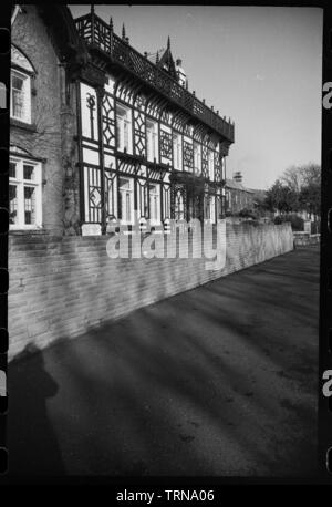 Half timbered , Whitburn House, Whitburn Village, north east England ...
