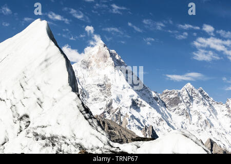 Masherbrum peak (K1), Karakoram, Pakistan Stock Photo - Alamy