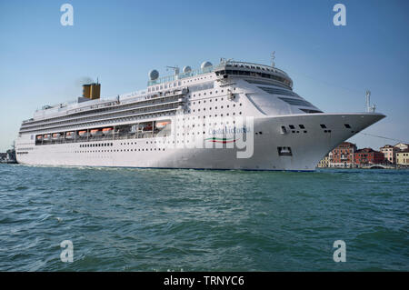10 - May - 2019, Venice, Italy - Cruise Terminals in the seaport of ...