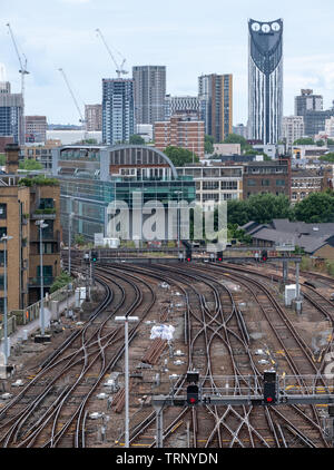 Cannon Street Station and Cannon Bridge Roof Garden, London, 2018 ...