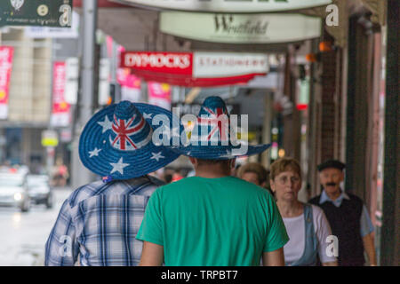 Sydney CBD area and hide park people are celebrating Australian day ...
