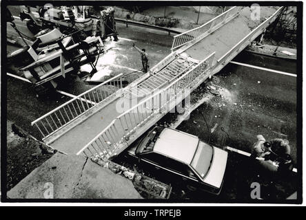 Footpath collapse, Lyon, France Stock Photo - Alamy