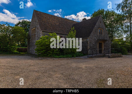 Village Hall, Miserden Stock Photo - Alamy
