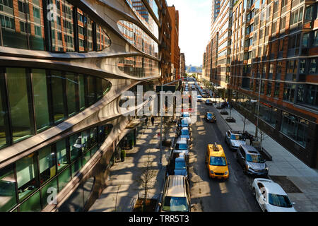 Pictured is The High Line a 1.45-mile-long elevated linear park ...