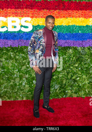 John Clay III attends the 2019 “Tony Awards”, The Antoinette Perry ...