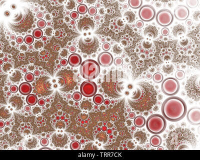 Abstract Fractal Apollonian Gasket Pattern Background - Fractal Art ...