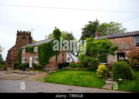 St Michael's Parish Church Shotwick Cheshire England UK Stock Photo - Alamy