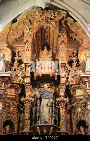 Church of Santo Domingo de Bonaval in Santiago de Compostela, Spain ...