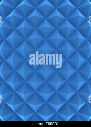 Abstract Blue Diamond Texture Crystal Close-Up Background, 3D rendering ...