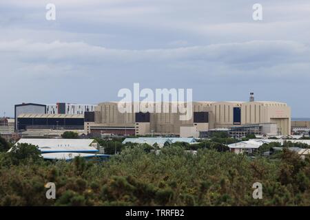 Barrow In Furness, Cumbria,UK. 11th June 2019. UK Weather. Rain and ...