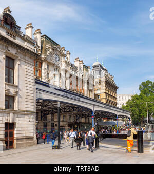Victoria station, also known as London Victoria, is a central London ...