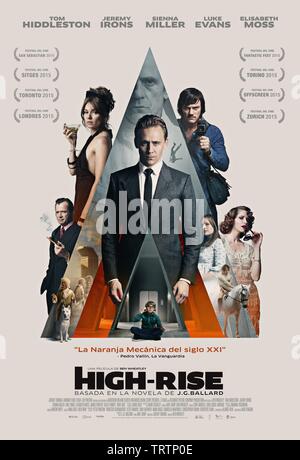 HIGH-RISE 2015 HanWay Films production with Luke Evans Stock Photo - Alamy