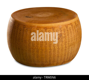 PECORINO ROMANO CHEESE WHEEL Stock Photo - Alamy