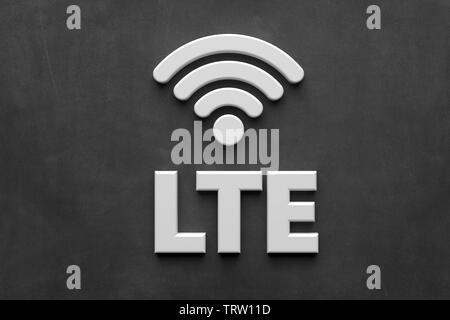 LTE Symbol - Illustration Stock Photo - Alamy