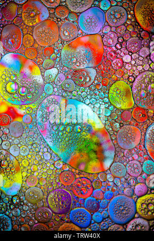 abstract colorful organic bubbles macro pattern texture Stock Photo - Alamy