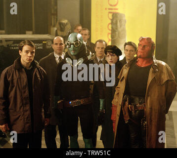 HELLBOY, Rupert Evans, Ron Perlman, 2004, (c) Columbia/courtesy Everett ...