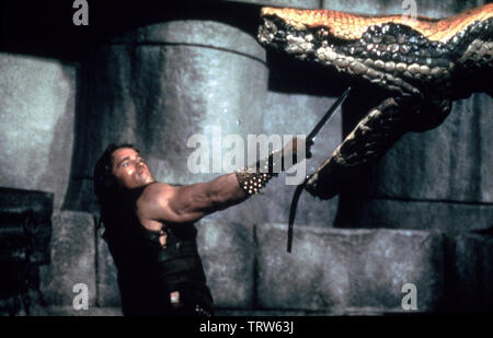 GIANT SNAKE, CONAN THE BARBARIAN, 1982 Stock Photo - Alamy