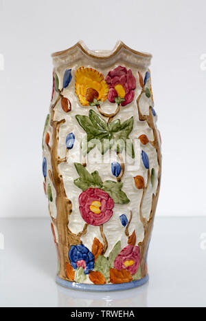 Handpainted Indian Tree Pottery Jug by H J Wood of Staffordshire Stock ...
