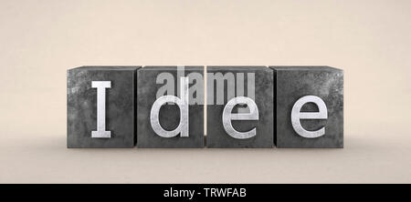 business symbol on metal stamp - Illustration Stock Photo - Alamy