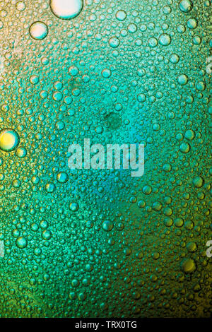 green abstract colorful organic bubbles macro pattern texture Stock ...