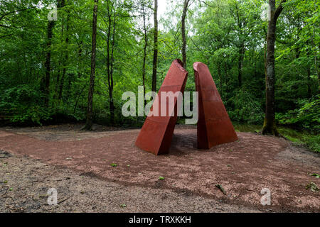 Threshold by Natasha Rosling part of the Forest of Dean Sculpture Trail ...