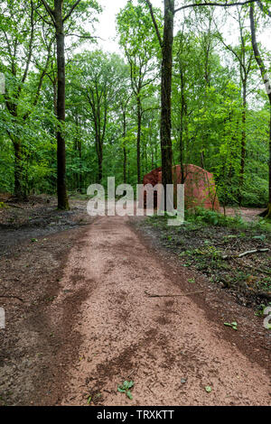 Threshold by Natasha Rosling part of the Forest of Dean Sculpture Trail ...