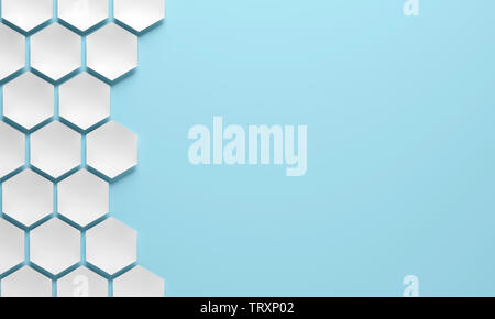 hexagonal pattern with technical structure - Illustration Stock Photo ...