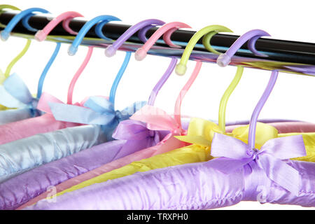 Beautiful hangers close up Stock Photo - Alamy