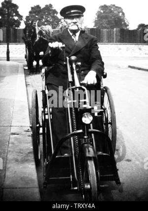 Vintage invalid carriage Stock Photo - Alamy