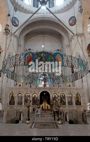 The Greek Orthodox St. Photini Church at Bir Ya'qub. Nablus. Palestine ...