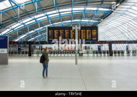 WATERLOO INTERNATIONAL TERMINAL Stock Photo - Alamy