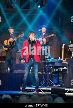 Cliff Richard performing at Hampton Court Palace Festival 2013 ...
