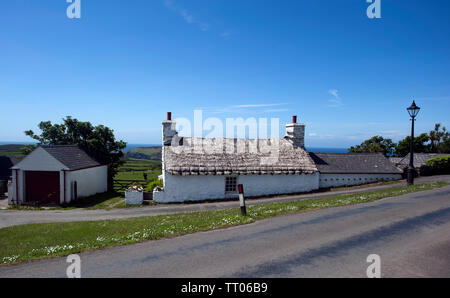 Cregneash village, Isle of Man, British Isles Stock Photo - Alamy